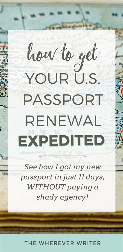 How To Get A Us Passport Renewal Expedited By Mail Without Paying A