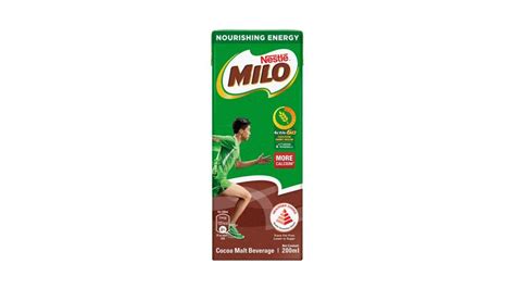 Nestle Milo Chocolate Uht Packet Drink 200ml 24 Carton Tasty