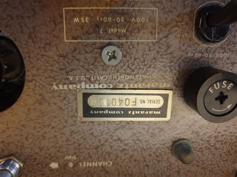 Marantz 마란츠 사의 명기 7c 진공관 프리엠프 입니다 25주년기념비 79년 팩토리버젼 발매모델 All각인관 채용