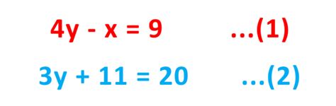 Simultaneous Equations Gcse Maths Explained With Examples