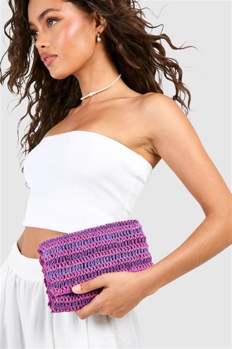Clutch Bags Black And Nude Clutch Bags Boohoo Uk