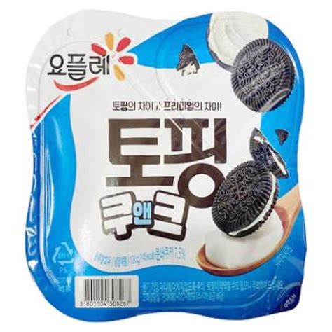 요플레토핑쿠앤크 120g주빙그레 배민 장보기∙쇼핑