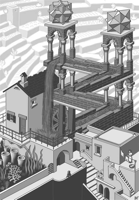Die Optischen Täuschungen Von M C Escher Srdt