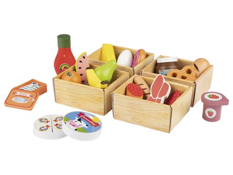 Drevené príslušenstvo k detskému obchodu Lidl sk