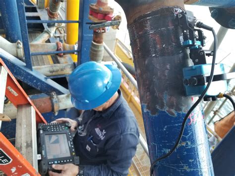 Phased Array On 4 Piping Eagle Oilfield Inspection Services Inc