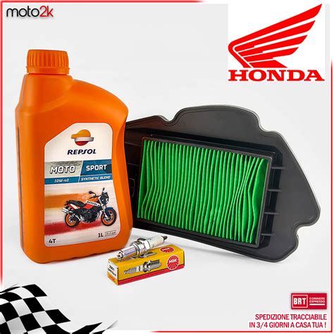 KIT TAGLIANDO HONDA SH ABS 125 150 2013 16 OLIO REPSOL FILTRO ARIA
