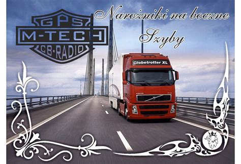 Naklejki na narożniki szyb TIR x volvo oficjalne archiwum Allegro
