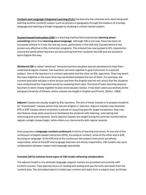 Esp Report Final Pdf English As A Second Or Foreign Language Linguistics