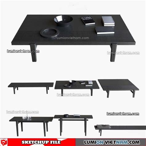 230710 Tea Table Sketchup 3d Models