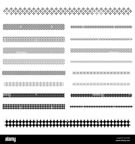 design elements page divider line set stock vector image and art alamy