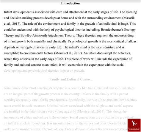 Human Development Across The Lifespan Assignment Help