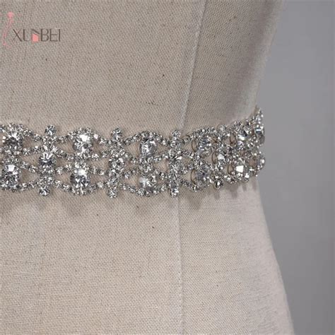 Handmade Rhinestone Belt Crystal Wedding Dress Belt Bridal Belt Sash