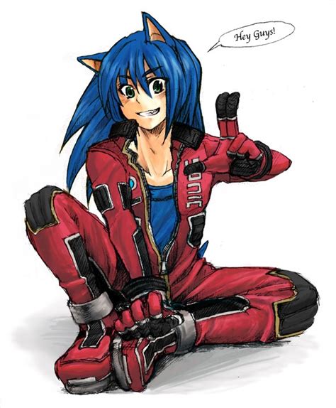 Anime Human Sonic Characters