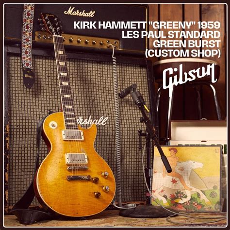 Kirk Hammett Greeny” Les Paul Standard Tomassoneit