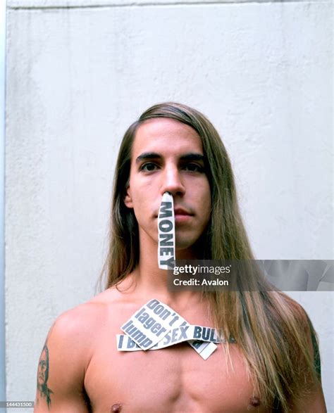 Portrait Of Anthony Kiedis Of The Red Hot Chili Peppers Photographed