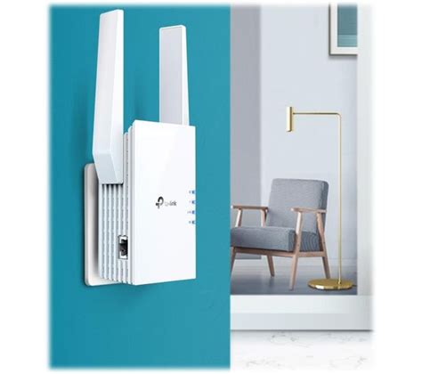 Buy TP LINK RE X WiFi Range Extender AX Dual Band Free Delivery Currys