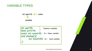 Std 12 Computer Chapter 8 Classes And Object In Java Part 2 PPT