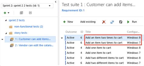 use configurations and specify test platforms tfs microsoft learn