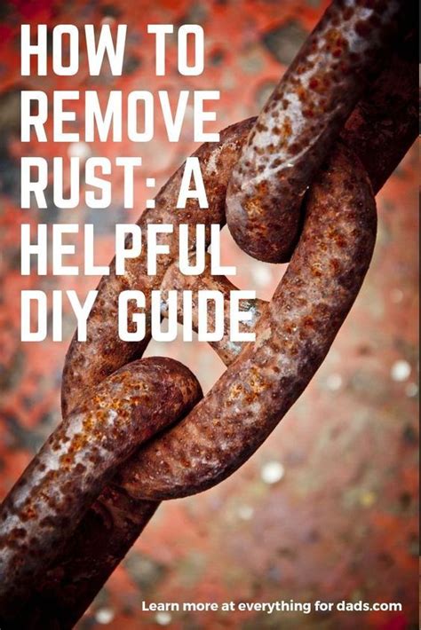 Remove Rust From Tools Without Scrubbing An Easy How To Artofit