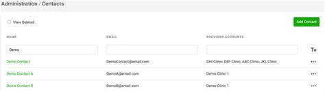 Improved Provider Accounts Management Early Access Feature Overview