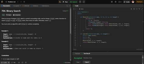 30dayscodechallenge Dsa Coding Leetcode Binarysearch Programming