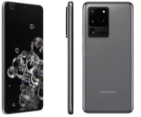 Смартфон Samsung Galaxy S20, S20 + и S20 Ultra на официальных рендерах!