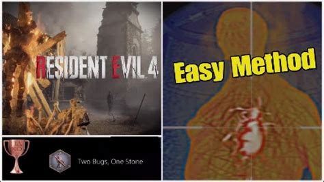 Two Bugs One Stone Trophy Guide Resident Evil 4 Remake YouTube