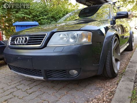 2003 Audi Allroad Quattro With 19x10 25 Rotiform Tmb And 24535r19
