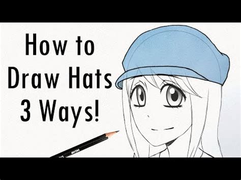 How To Draw Hats Easy Lessons On Drawing A Hat
