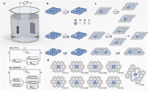 Equivalent Circuit Of The Anodic Part Of An Electrolyser Depending On Download Scientific