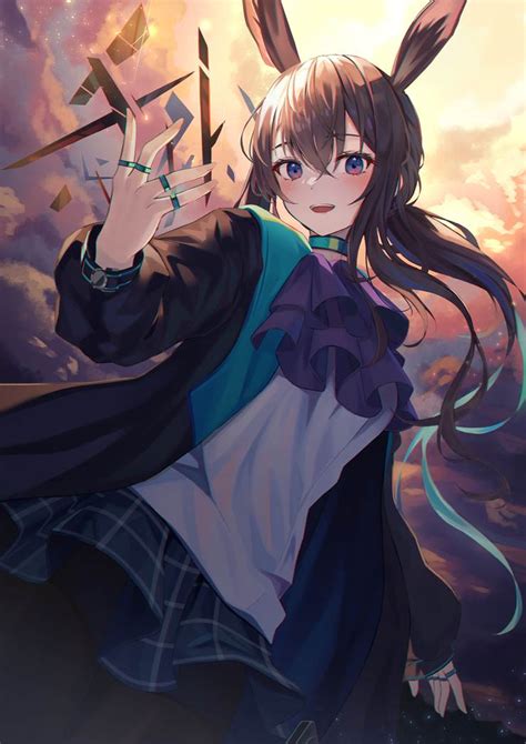 Amiya Arknights 阿米娅（明日方舟） 黑丝袜 Hyoneeillustration Pixivbox