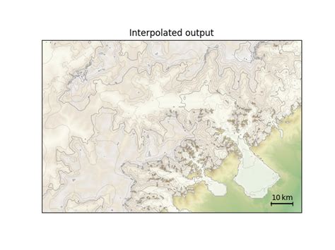 Interpolated With Surface Topo — Hyoga 031 Documentation