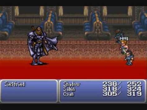 Final Fantasy Vi Siegfried Youtube