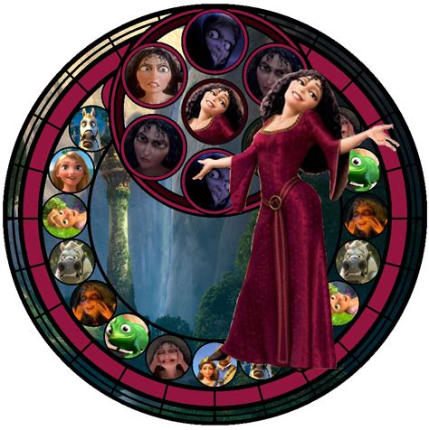 Stained Glass Mother Gothel By Ilselma On Deviantart