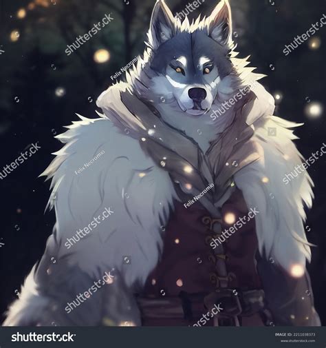 Anime Wolf Warrior