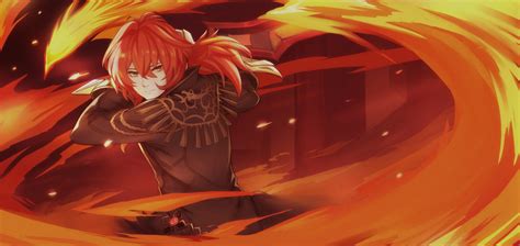1520x720 Resolution 4k Diluc Genshin Impact 1520x720 Resolution