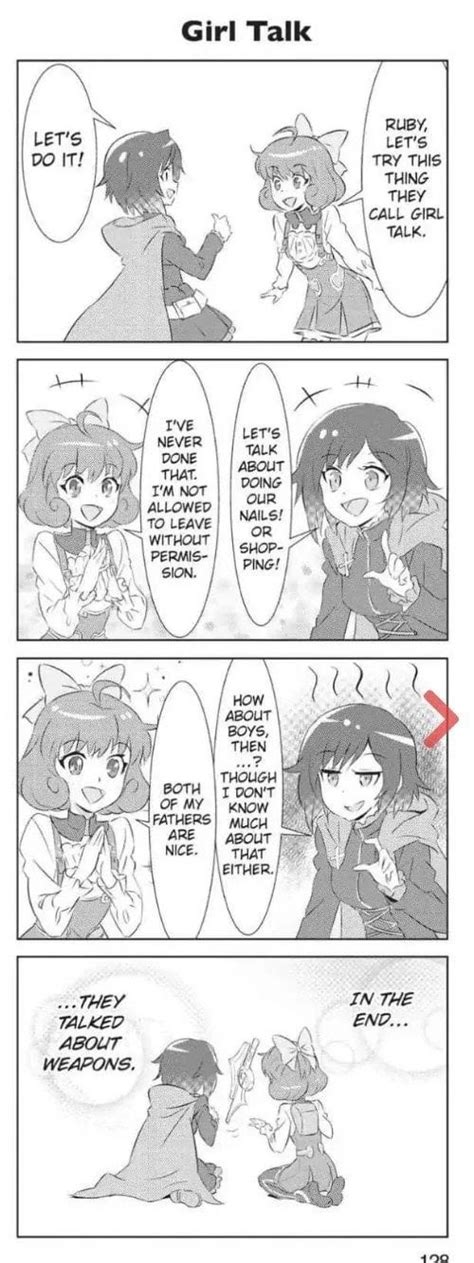 Rwby Girl Talk Are Ruby Rose And Penny Polendina From Rwby Autism Coded Rautisminwomen