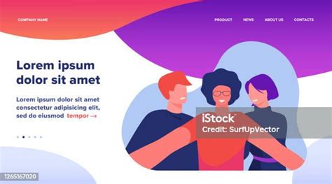 휴대 전화로 그룹 셀카를 찍는 행복한 다양한 젊은이들이 개념에 대한 스톡 벡터 아트 및 기타 이미지 개념 개성 개념 남자 Istock