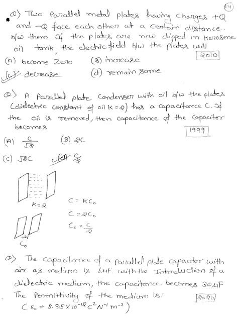 Capacitor Notes Physics Class 12 Studypur