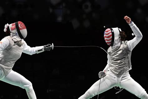 Olympic Fencing Differences Between The Foil épée Sabre