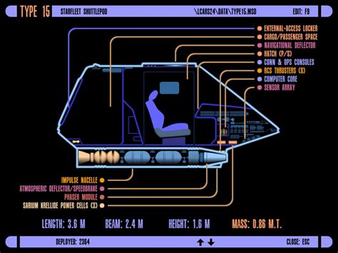 Type 15 Shuttlepod Aiorpg