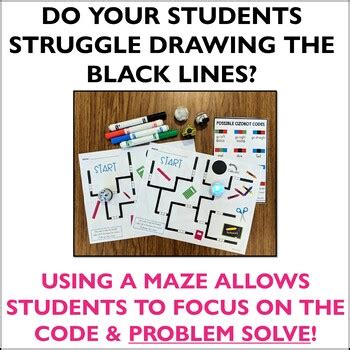 Ozobot Mazes Starter Coding Activities Hour Of Code Robotics Challenges Lessons