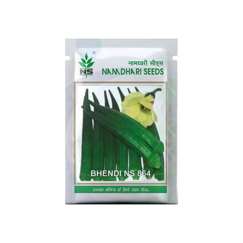 Namdhari Bhendi Ns 864 100 Gm Leafconagro
