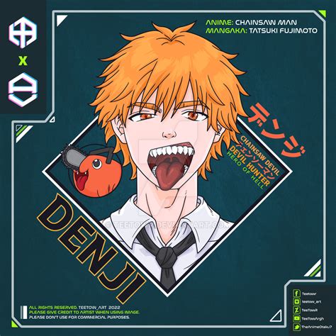 Chainsaw Man Denji By Teetowr On Deviantart