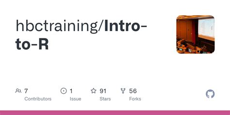 GitHub Hbctraining Intro To R