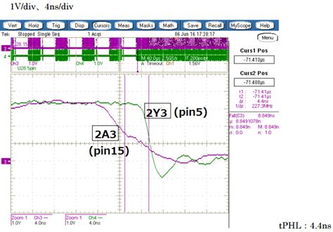 Sn74lvc244a Propagation Delay Time Logic Forum Logic Ti E2e