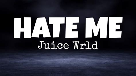 Juice Wrld Hate Me Lyrics Theres Smoke Coming Out Of His Mouth