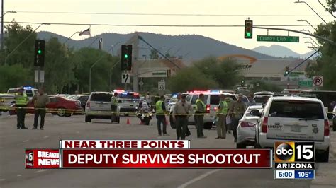 Pima County Deputy Shot In Tucson