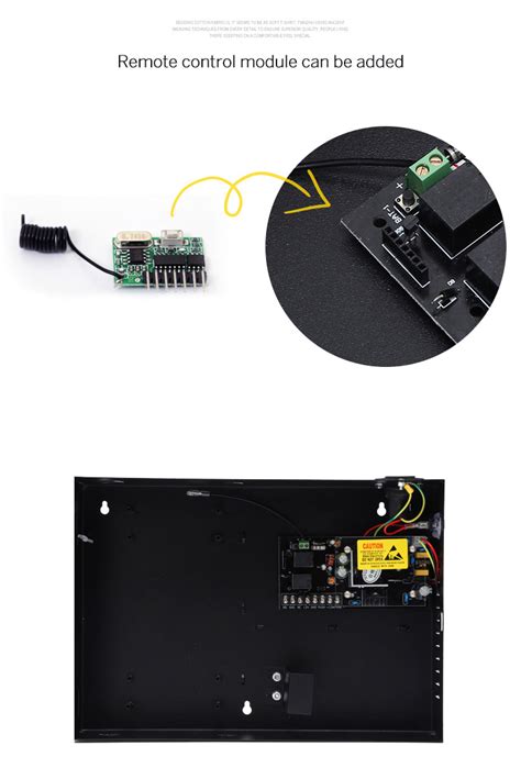TCP IP Network Computer Based Four Doors Wiegand Access Control Board System With Access Power