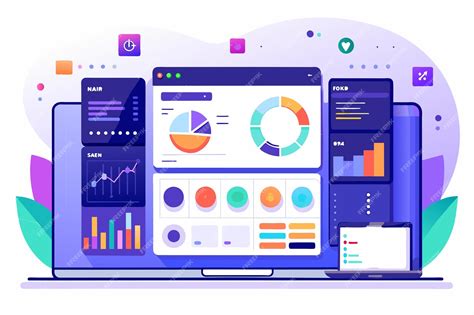 Premium Vector Business Ui Dashboard Design Or Ui Ux Kts
